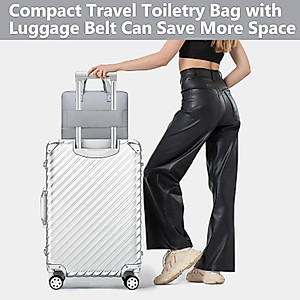 urophylla Detachable Travel Toiletry Bag for Women - Large Toiletry Bags for Traveling Women - Hanging Makeup Cosmetic Bag, Organizer for Travel Accessories Cruise Essential - Travel Size Toiletries