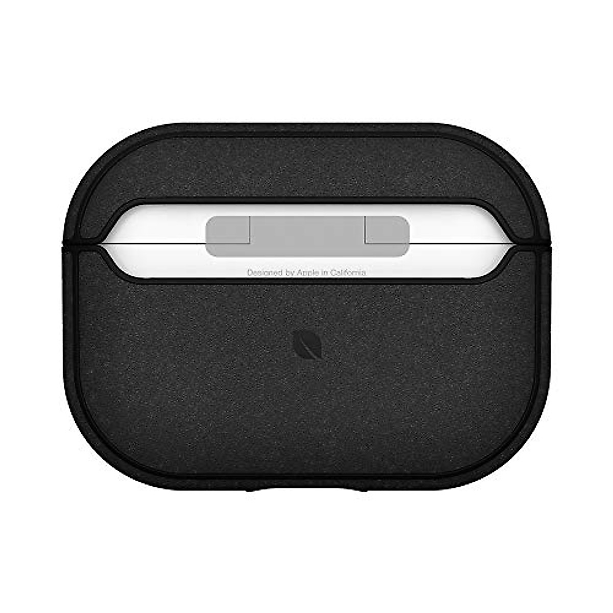 Incase Metallic Case, Compatible with AirPods Pro, Lightweight Form-Fitting Protection, Black (INOM100678-BLK)