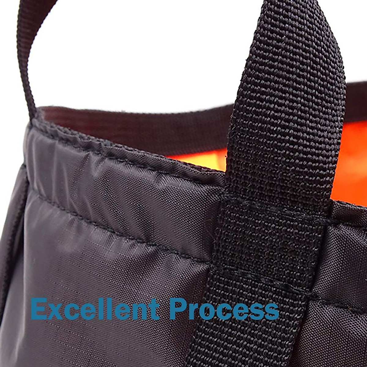 HipierFx 10L Collapsible Bucket Compact Portable Folding Water Container Wash Basin Lightweight & Durable for Outdoor Traveling Hiking Fishing Gardening Camping