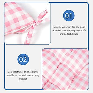 Vaguelly Chair Cushions Chair Cushion Cotton Chair Pads with Ties Cushions for Rocking Chair Non- Square Chair Pad Thick Comfort Chair Mat for Dining Office Kitchen Living Room Lawn, Outdoor Pillows