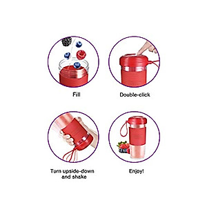 Salton Portable Blender - Red