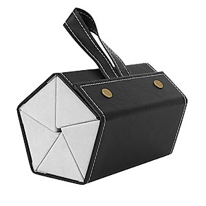 Biovioy Glasses Organizer for Women and Men - Travel Sunglasses Organizer for Multiple Glasses Cases - PU Sunglass Storage Organizer