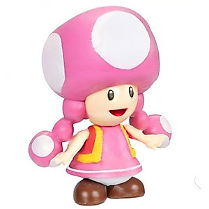 SUPER MARIO World of Nintendo 41142 - Jointed Figure - 6.3 cm - Toadette Figure
