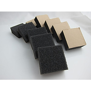 Goedrum Foam Pack 20mm Thick - Drum Trigger Cushion for DIY (One Adhesive Side)