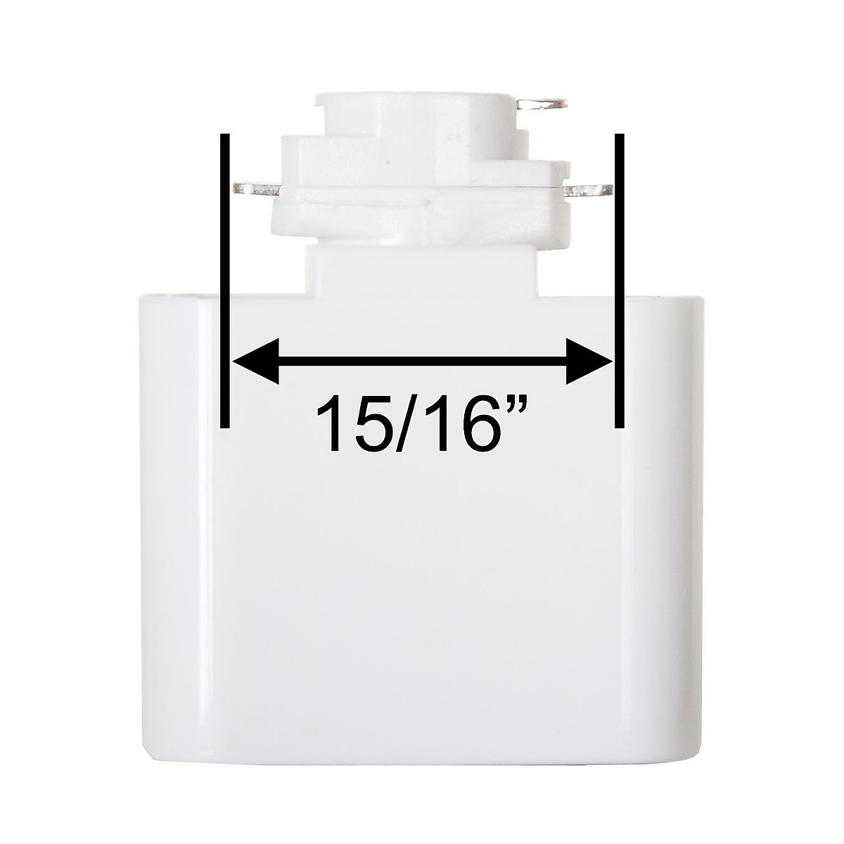 Direct-Lighting H System 3000K GU10 LED Track Lighting Head White - 3000K Warm White 7.5W LED Bulb 50154L-3K-WH