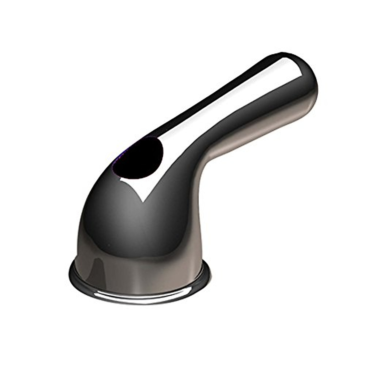 Danco 80023 Chrome Lever Faucet or Tub/Shower Diverter Handle, 2" H x 1.75" W x 3.4" L