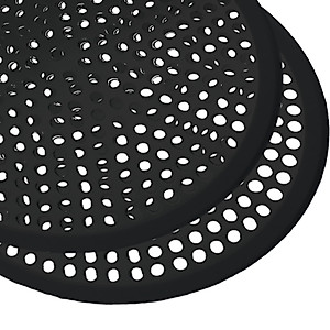 Jersvimc 2Pcs Satinless Steel Shower Drain Hair Cacher with Silica Gel, Black Shower Drain Strainer Bath Shower Drain Cover - 4.75"(120mm) Hair Stopper Floor Drain Protector
