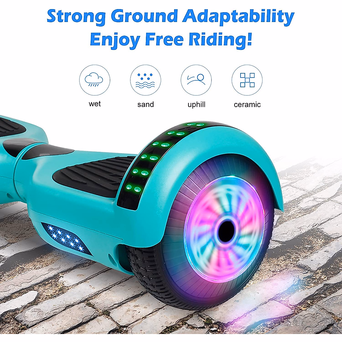 jolege Hoverboard, 6.5" Self Balancing Hoverboard Electric Scooter Hoverboard for Kids