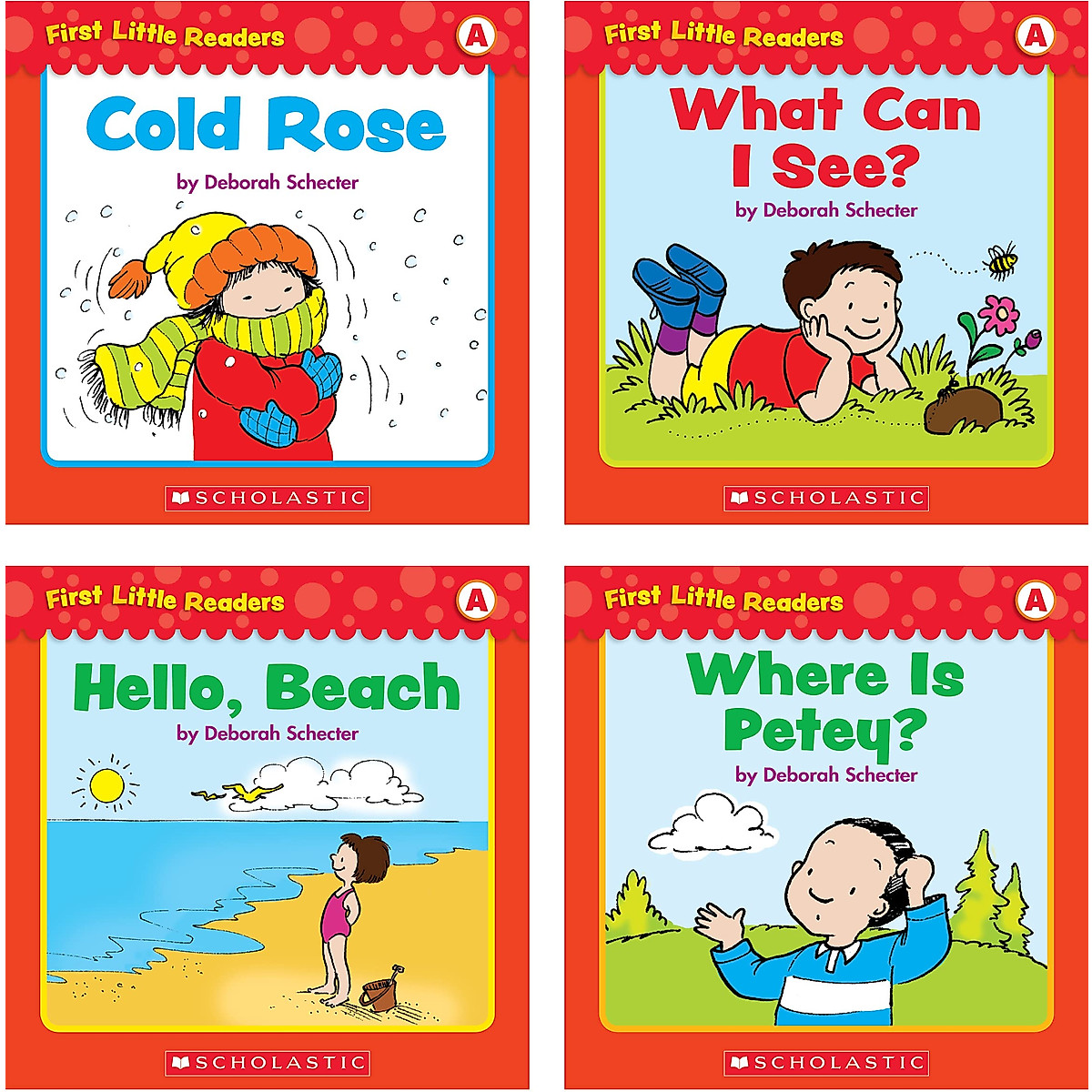 First Little Readers: Guided Reading Level A: A Big Collection of Just-Right Leveled Books for Beginning Readers