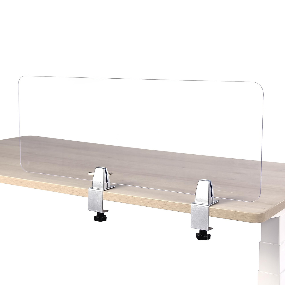 Fromann Office Desk Screen Partition Support Bracket Desk Divider Clamp Brackets Shelf Clip Holder Universal