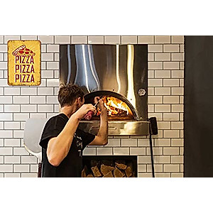 Pizza Pizza Pizza Metal Sign Vintage Poster Creative Home Wall Decor Garden Bar Cafe Club 8" x 12"