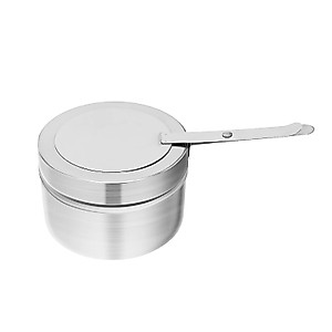 Chafing Dish Buffet Server, Food Warmers Roll Top Chaffing Server with 3 Pans Food Warmers with Alcohol Stove Food Trays for Catering Party buffet