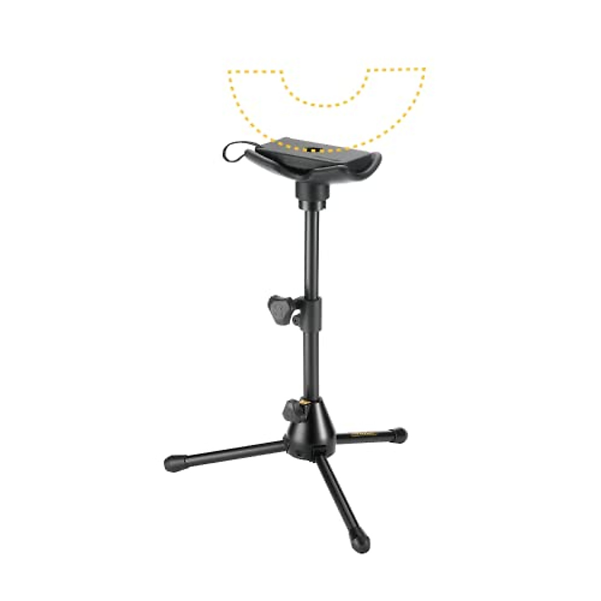 Hercules DS553B Tuba/Euphonium Performer Stand Black