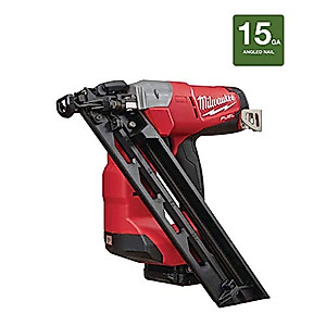 MILWAUKEE ELEC TOOL 2743-21CT 15-Gauge Angled Finish Nailer Kit