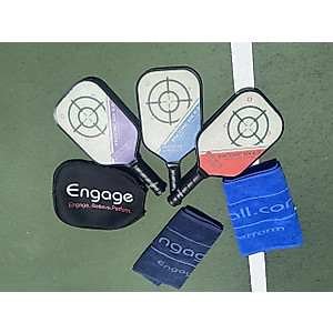 Engage Pickleball Encore Pro Pickleball Paddle - Pickleball Paddles with Polymer Core - USAPA Approved Pickleball Paddles Pickleball Rackets for Adults - Standard (Purple Mist)