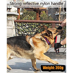 Clysoru Dog Tug Toy Dog Tough Jute Bite Pillow - Durable Training Equipment - Puppy to Large Dogs Interactive Toy.