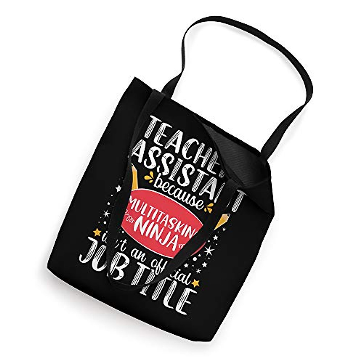 Teacher Assistant Teaching School Ninja Appreciation Gift Tote Bag