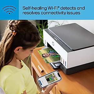 HP Smart -Tank 6001 Wireless All-in-One Cartridge-free Ink Printer, up to 2 years of ink included, mobile print, scan, copy (2H0B9A)