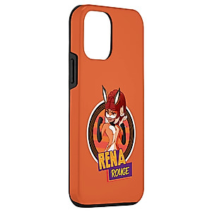 iPhone 12 mini Miraculous Ladybug Orange Collection Rena Rouge badge Case