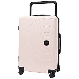 Travelers Club Odyssey Luggage Set, Blush, 20" Carry-On