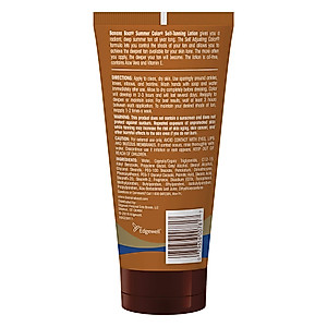 Banana Boat, Summer Color Self-Tanning Lotion, Deep Dark Color for All Skin Tones, 6 oz