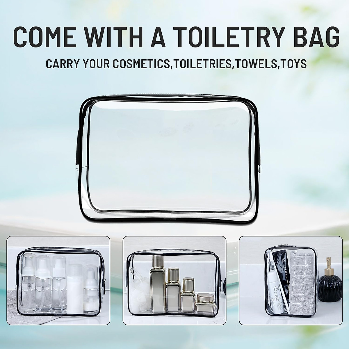 maytopia Gym Backpack for Women with Shoe Compartment & Wet Pocket Beach bag Waterproof Swim Backpack Small Workout bag (Black)