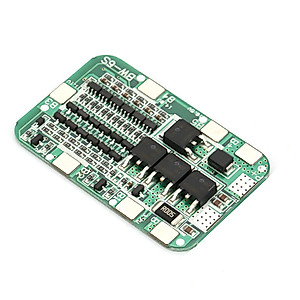 BMS 6S 15A 22V 24V Protection Board Lithium Battery Charger PCB Protection Board Overcharge/Overdischarge/Overcurrent/Short Circuit Protect for Li-ion Cell