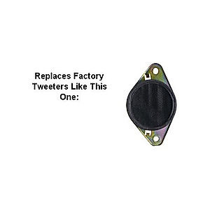 Speaker Adapters For Tweeters Fits Lexus, Fits Subaru, And - 1.75" cutout - SAK009_175-1 Pair