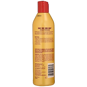 SoftSheen-Carson Care Free Curl Gold Instant Activator, for Natural and Curly Hair, Softens and Hydrates, Moisturizes Hair and Great for Easy Combing, 16 fl oz