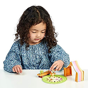Bluey Bingo's Playroom, with 2.5" Figure, Canopy, Table, Computer, Rug, and Xylophone