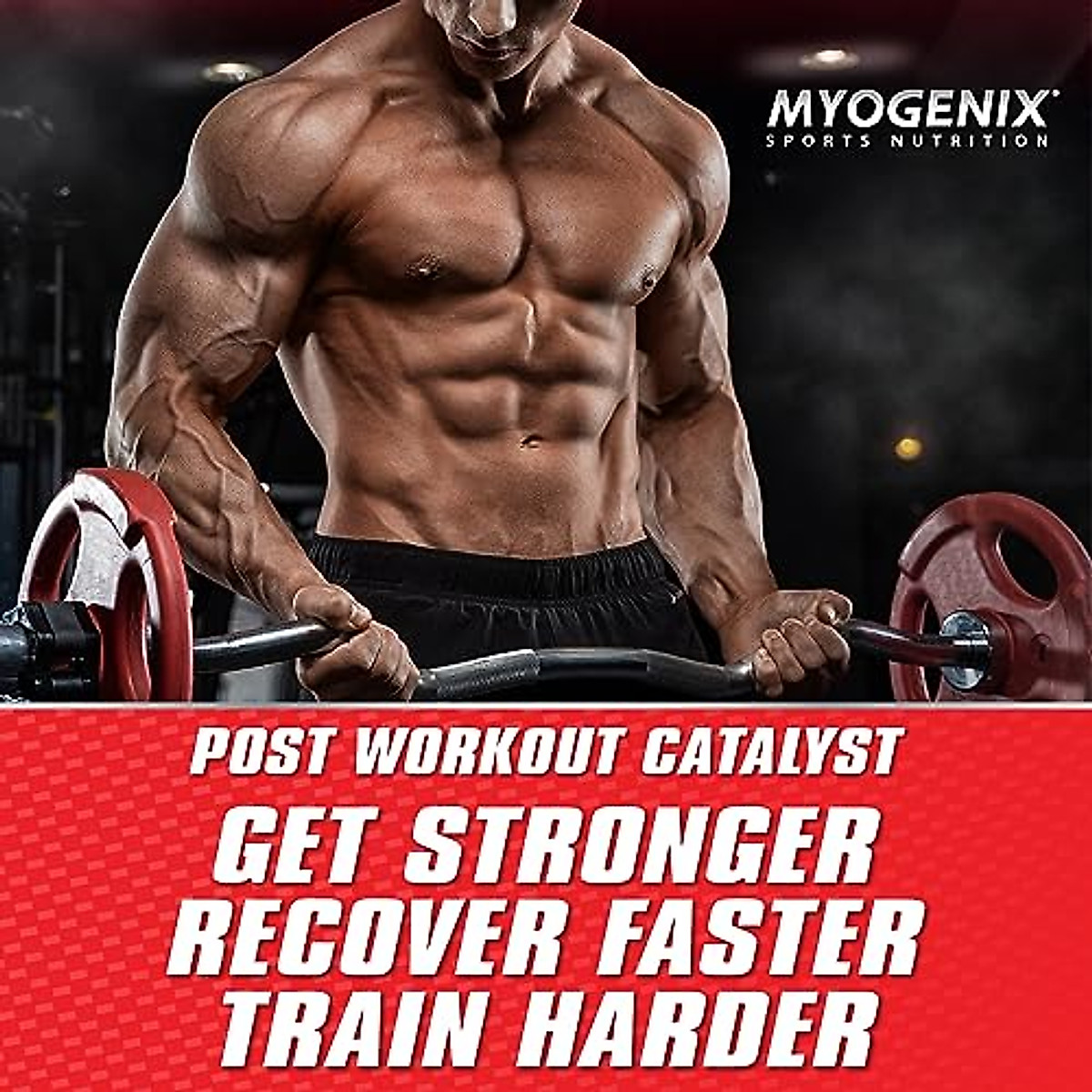 Myogenix Aftershock Post Workout, Unlimited Muscle Growth | Anabolic Whey Protein | Mass Building Carbohydrates | Amino Stack Creatine and Glutamine Plus BCAAs | Fruit Punch 2.64 lbs