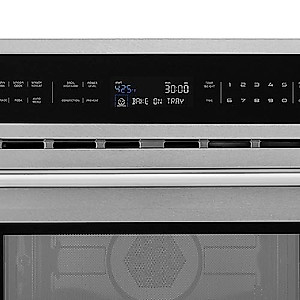 ZLINE 30" 1.6 cu ft. Built-in Convection Microwave Oven in DuraSnow® Stainless Steel with Speed and Sensor Cooking