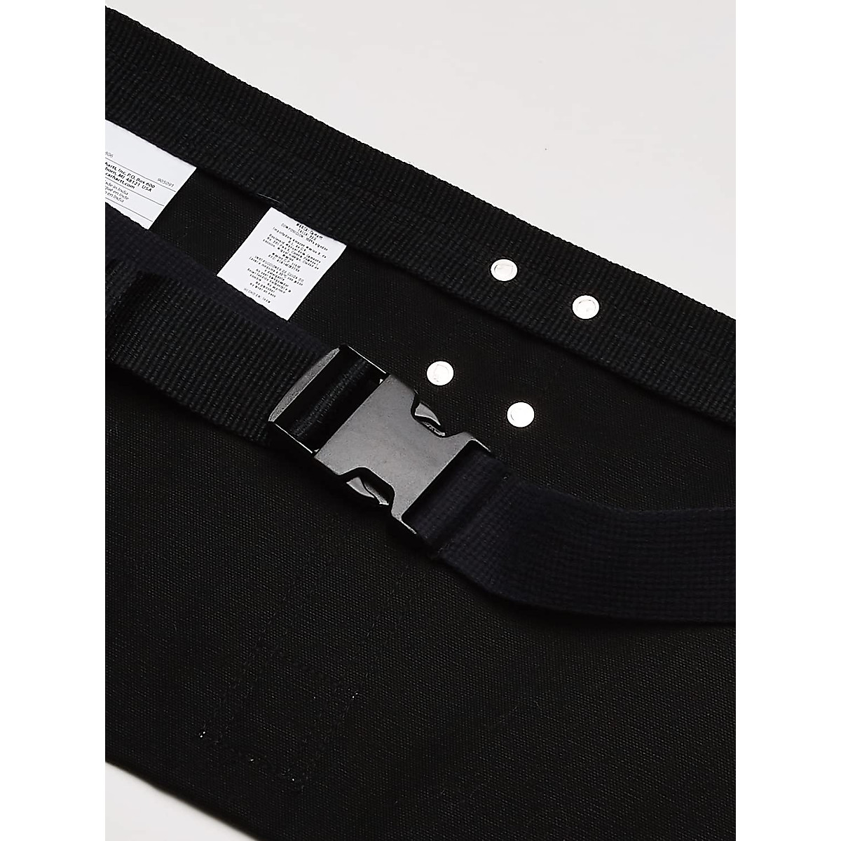 Carhartt mens Firm Duck Waist work utility aprons, Black, Medium US