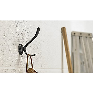 Richelieu Hardware T6210900 Contemporary Metal Hook, Matte Black