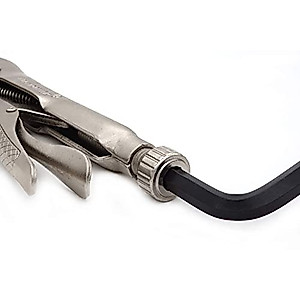 MAXPOWER 15-pieces Locking Pliers with C-clamps Set, Long Nose Pliers, Pinch Off Pliers, Sheet Metal Clamp, U Shaped Pliers with Tool Bag for Storage