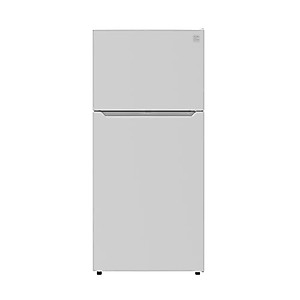 Kenmore 4661352 30" W Top Freezer Refrigerator with Adjustable Glass Shelving, Humidity Control Crispers, Quiet and Energy Efficient Inverter Compressor, White