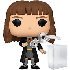 HARRY POTTER - Hermione Granger with Feather Funko Pop! Vinyl Figure (Bundled with Compatible Pop Box Protector Case)