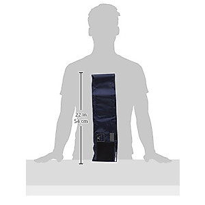 MABIS Sphygmomanometer Blood Pressure Replacement Cuff and Two-Tube Bladder, Adult Size, Blue