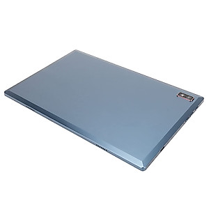 GLOGLOW 10.1 Inch Tablet, Reading Tablet Dual Camera Blue 8GB RAM 128GB ROM Octa Core CPU 3 Card Slots for School (US Plug)