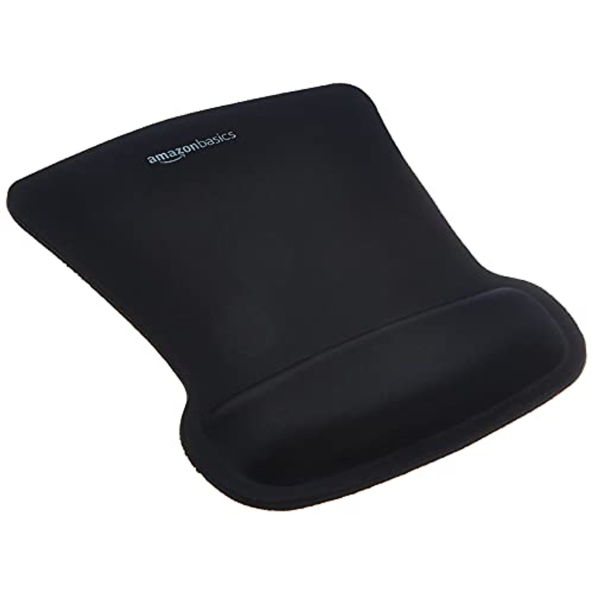 Amazon Basics Gel Computer Mouse Pad with Wrist Support Rest - Black