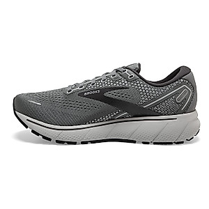 Brooks Men's Ghost 14 Neutral Running Shoe - Grey/Alloy/Oyster - 10.5 Medium