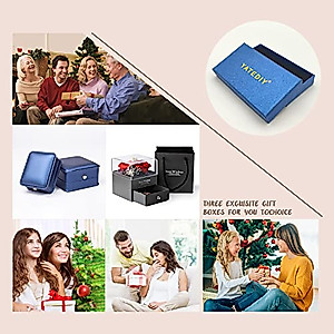 Personalized Double Sided Custom Keychain, Personalized Engraving Phone Number Name Address Anti-Lost Keychain, Custom Drive Safe Car Key chain Gift for Family Lover (Gold)