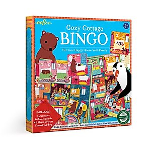 eeBoo Cozy Cottage Bingo,Multi,1 ea