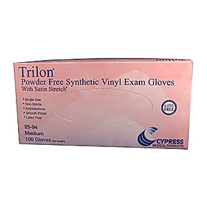 McKesson Trilon® Exam Glove, Medium, Clear