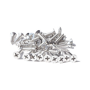 #8 x 3/4" Stainless Flat Head Phillips Wood Screws (50pcs) 18/8 Stainless Steel 304 Countersunk Self Tapping Screw | by IMSCREWS