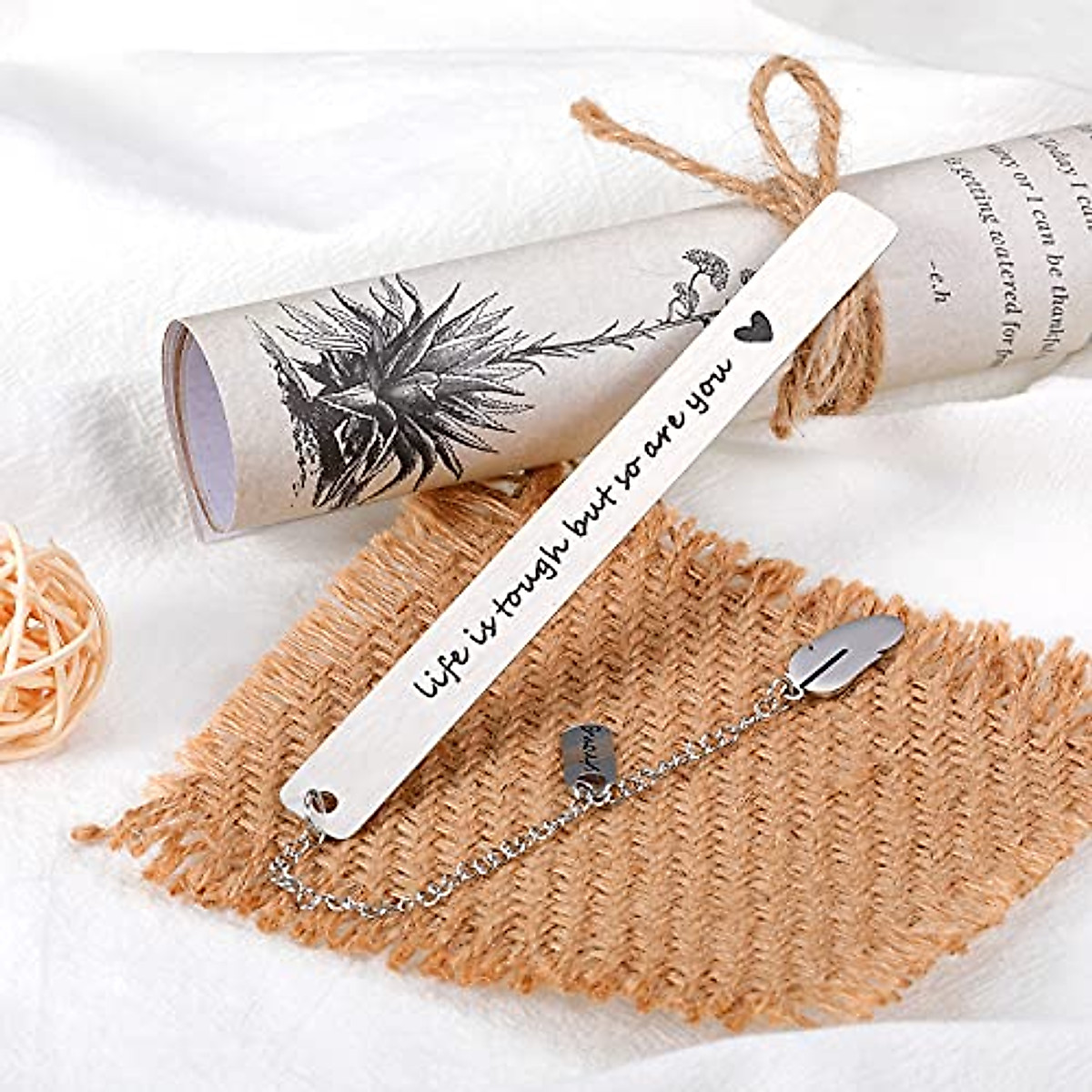 Inspirational Bookmark Gifts for Women Men, Christmas Gift for Son Daughter, Birthday Gift for Best Friend, Graduation Gift for Her Him Boy Girl, Retirement Anniversary Present for Coworker Book Lover