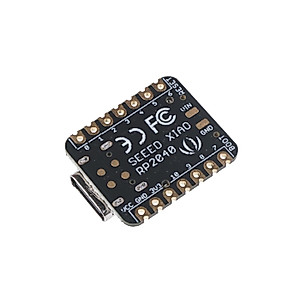 Seeed Studio XIAO RP2040 Microcontroller with Dual-Core ARM Cortex M0+ Processor, Supports Arduino, MicroPython and CircuitPython with Rich Interfaces, 3pcs.