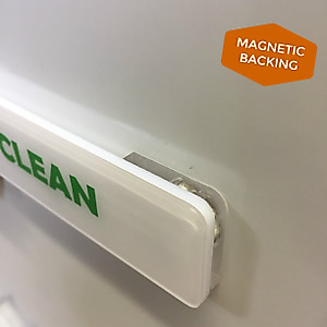 Clean Dirty Dishwasher Magnet Sign by Vermont Home & Garden - Our Sliding Clean Dishes Magnet is perfect for Busy Families, Office Kitchens, Vacation Homes & those with Roommates