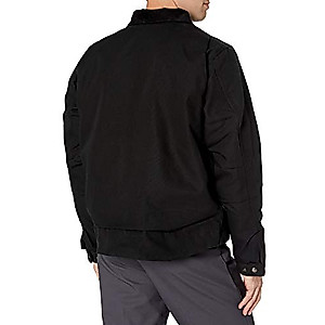 Carhartt Men's Duck Detroit Jacket (Regular and Big & Tall Sizes), Black, X-Large