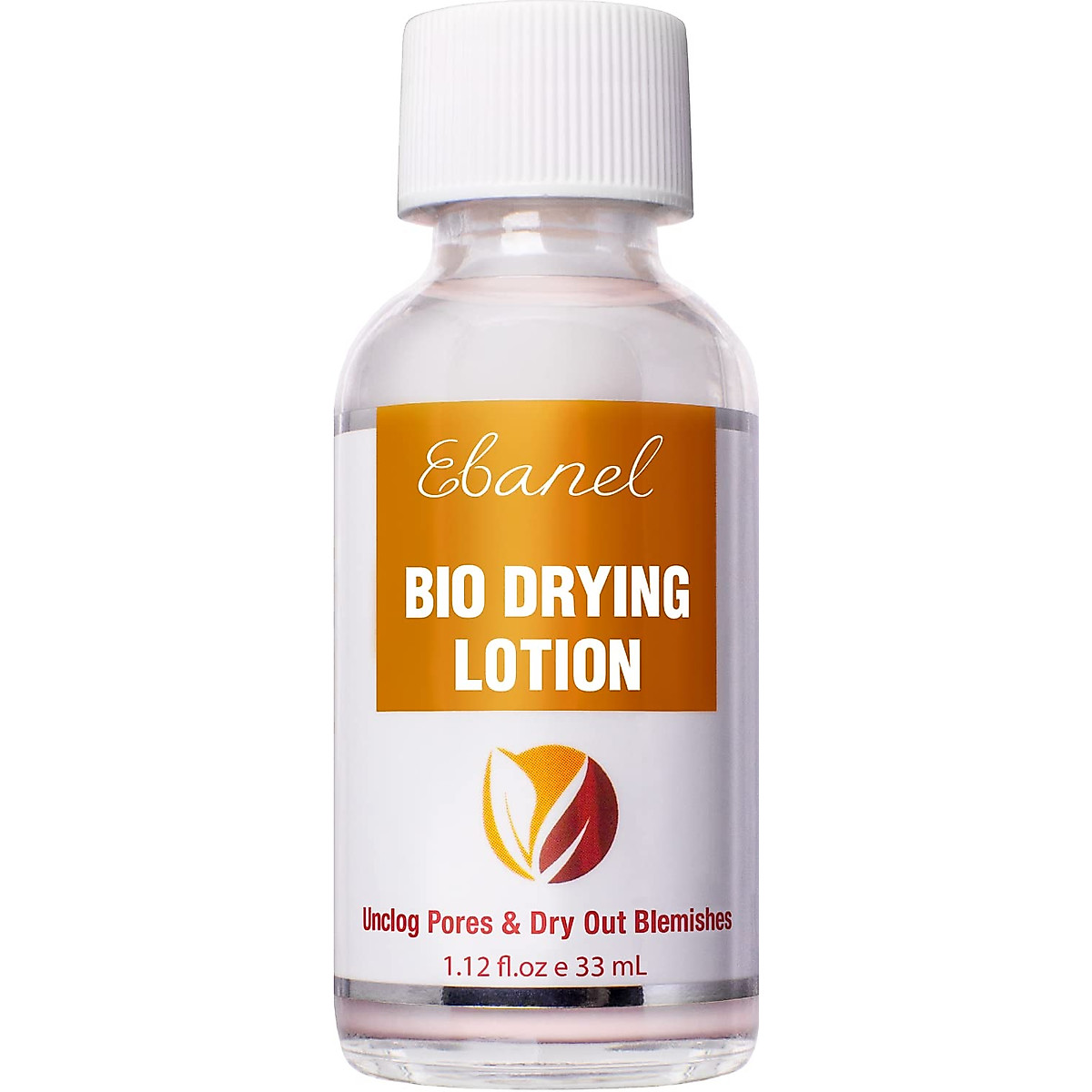 Ebanel Acne Drying Lotion, Overnight Salicylic Acid and Sulfur Cystic Acne Spot Treatment for Face and Body, Pimple Cream Spot Treatment, Dries Out Pimples, Cysts, Blemishes, Zits, and Clogged Pores